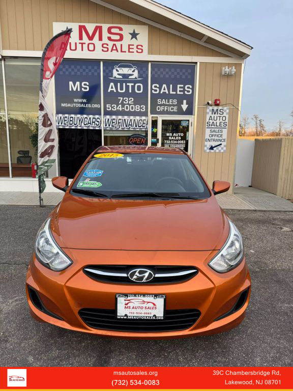 USED HYUNDAI ACCENT 2015 for sale in Lakewood NJ MS AUTO SALES LLC